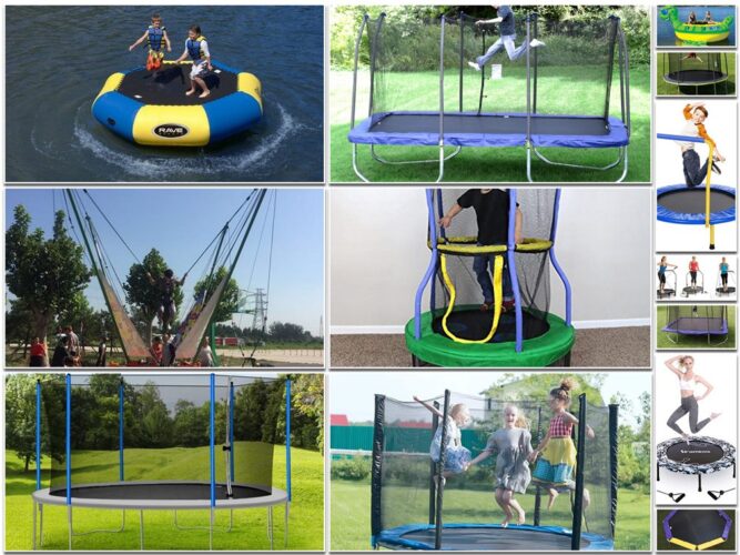 18 Different Types Of Trampolines For Kids, Teenagers & Adults – Best ...